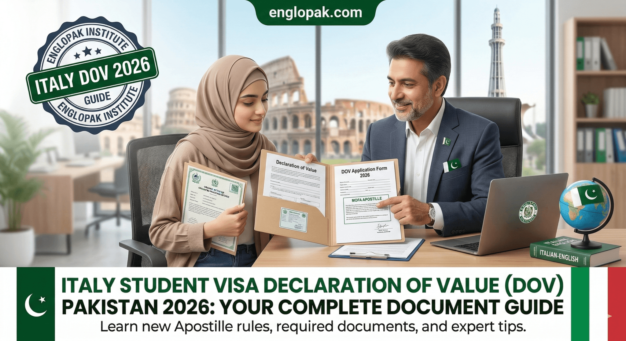 Italy Student Visa DOV Explained 2026 - Englopak | Study Abroad